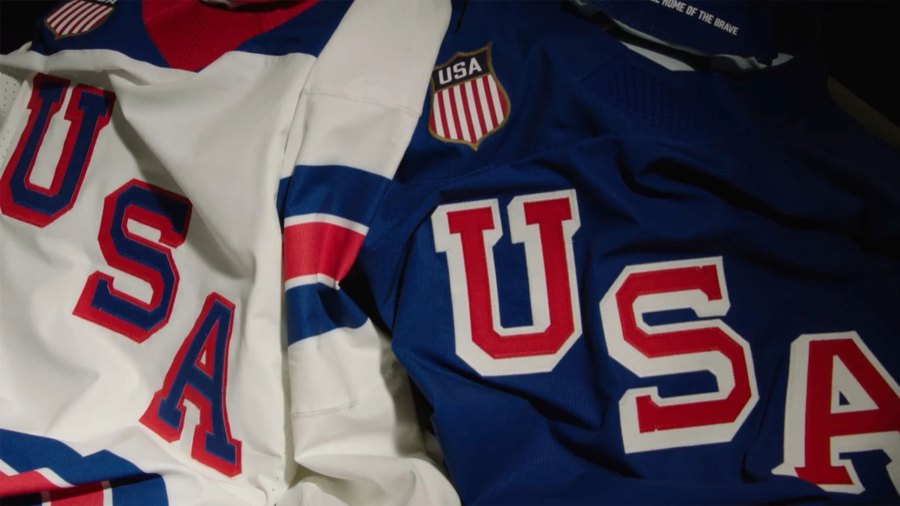 Team USA reveals hockey jerseys for Milan Cortina Olympics – NBC10 ...