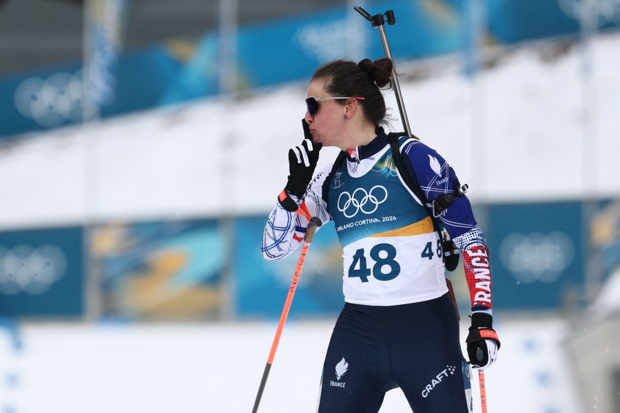 French biathlete who stole from teammate wins Olympic gold – NBC10 ...